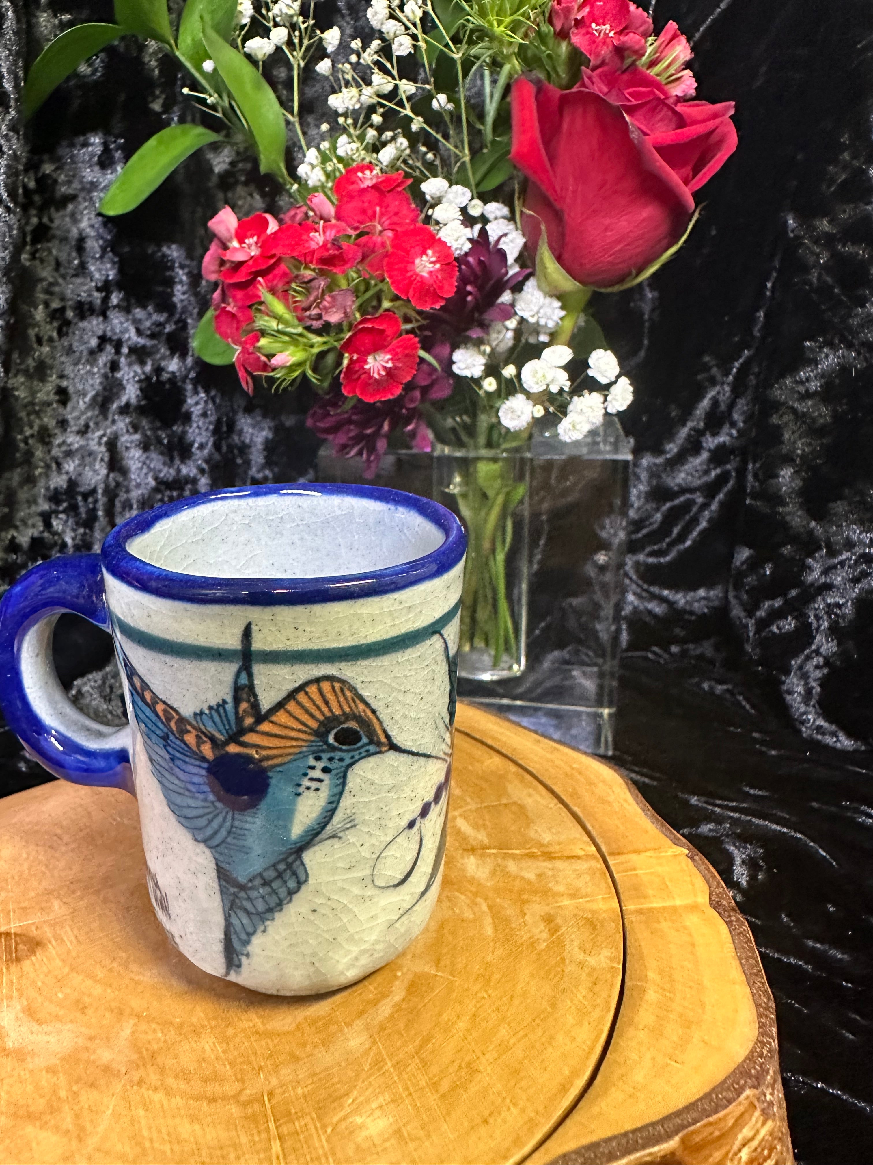 Guatemala small tea cup with hummingbird – Talking with Tammy
